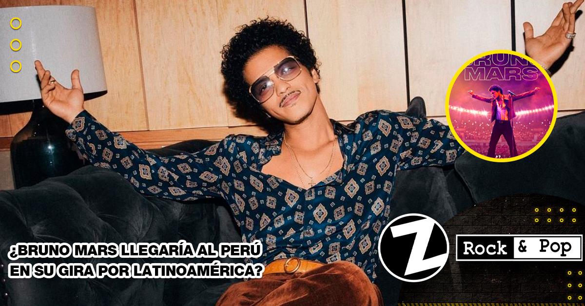 ¿El cantante Bruno Mars llegaría al Perú en su gira por Latinoamérica ...